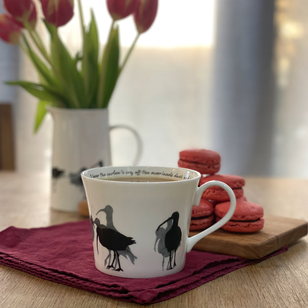 black & white silhouette bird design - gifts & homeware by Sandra Vick