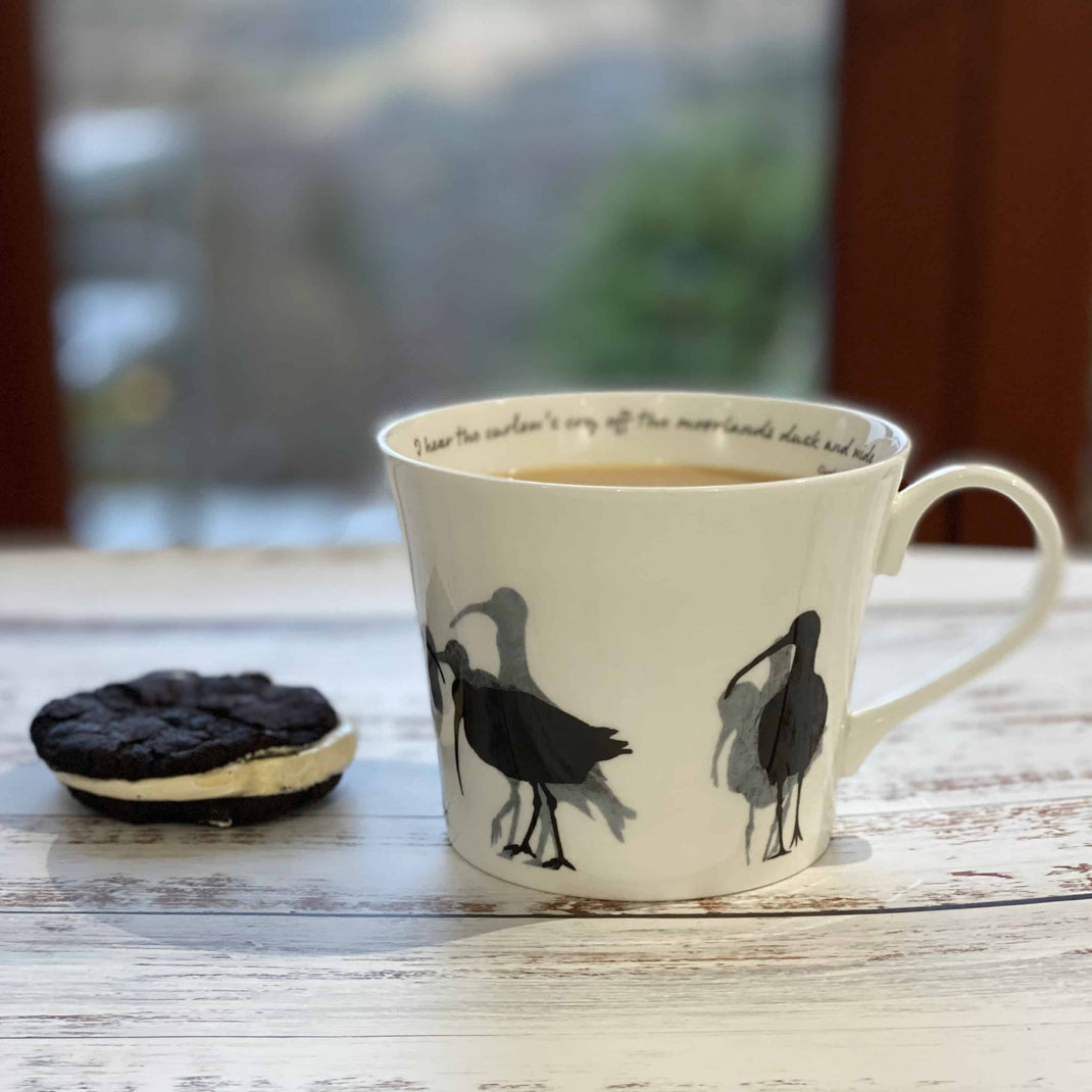 black & white silhouette bird design - gifts & homeware by Sandra Vick