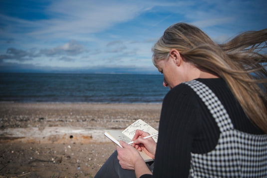black & white silhouette bird design - gifts & homeware by Sandra Vick